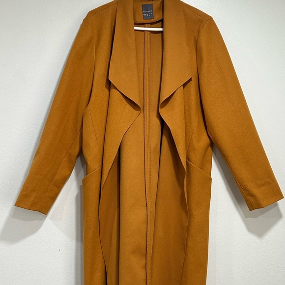 Primark | Jackets & Coats | Primark Tan Trench Coat With Wide Lapels ...